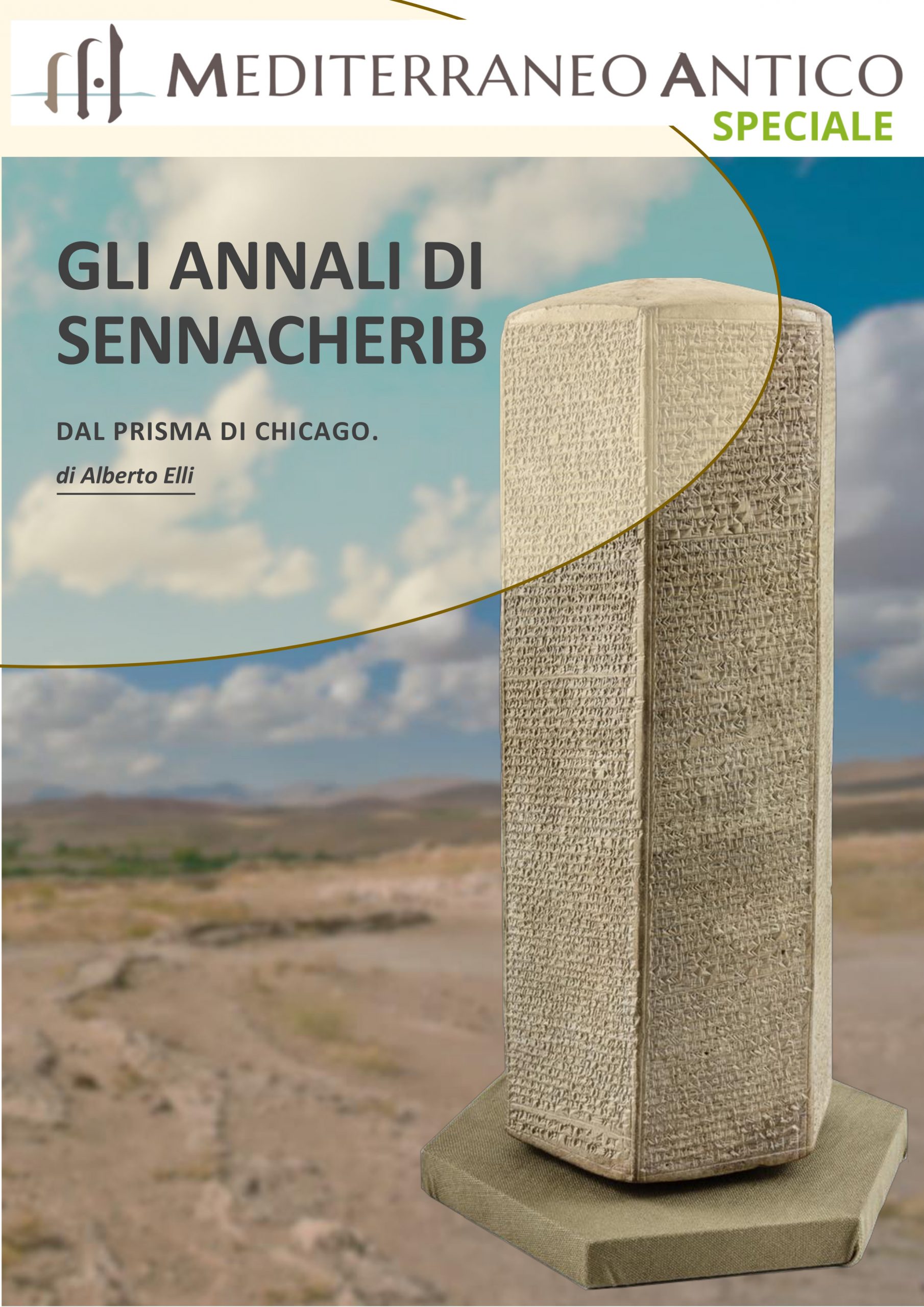 Annali Di Sennacherib Copertina - MediterraneoAntico